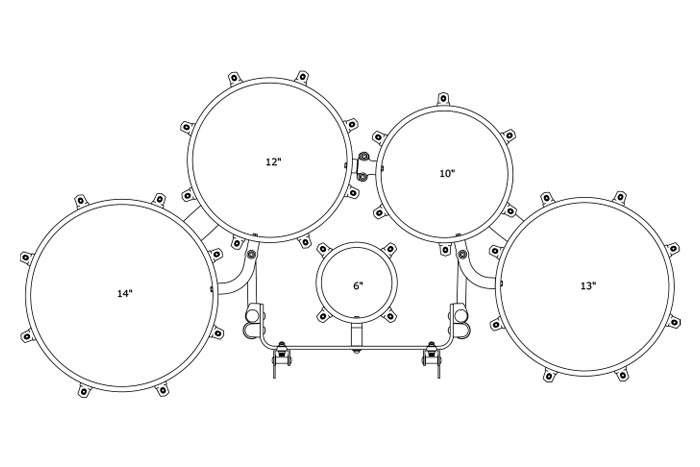 Fieldstar Freedom Marching Tenor Drum | Tenor Drums | MARCHING ...