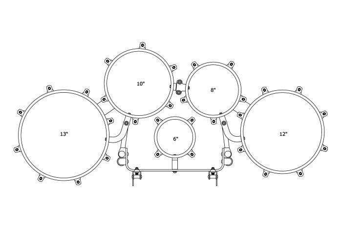 Fieldstar Freedom Marching Tenor Drum | Tenor Drums | MARCHING ...