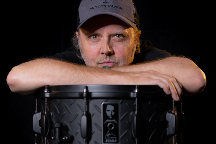 TAMA Drums | LARS ULRICH SIGNATURE SNARE LIMITED METALLICA “BLACK ALBUM ...
